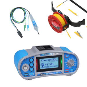 Metrel MI 3100 BSE mit Tipcommander und PJP Wheel-e 1 Ohm | VolTech GmbH