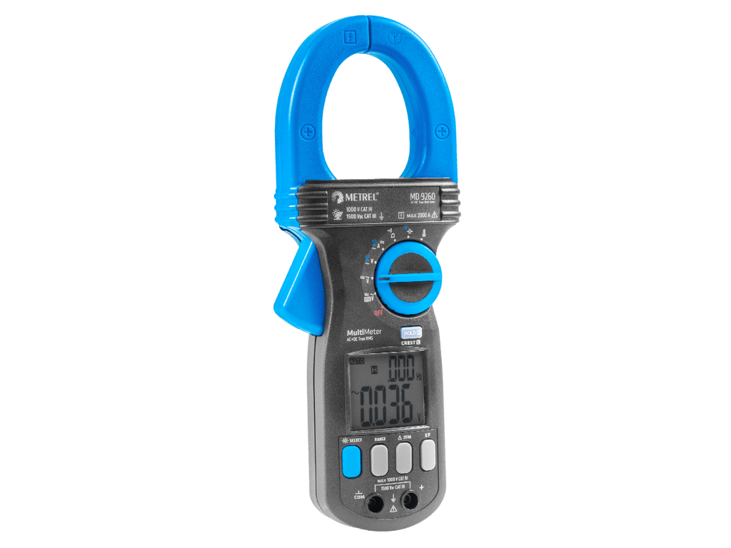 Metrel MD 9260 - 1500 VDC Photovoltaik Strommesszange CAT III 1500 VDC ...